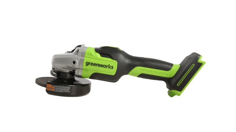 Купить Угловая шлифовальная машина, аккумуляторная Greenworks GD24AG ...