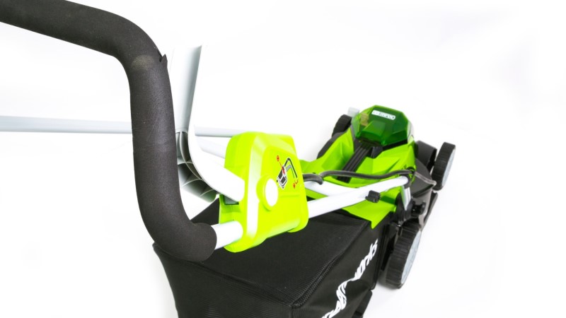 Купить Газонокосилка аккумуляторная Greenworks, 40V, G40LM35K4, 35 см ...