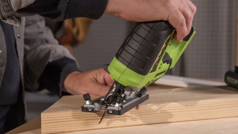 Купить Лобзик аккумуляторный Greenworks GD24JS, 24V, бесщеточный без ...